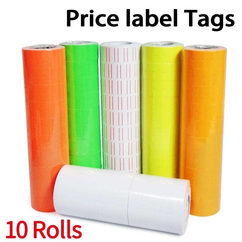 Price Stickers Price Tags Labels for Mx-5500 Labeller White Price Gun ...